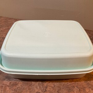 TUPPERWARE Mint Large Marinade Season Serve Storage Container 1294-1 ...