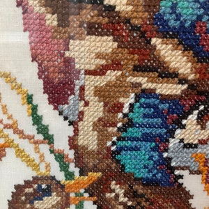 Mccall 'the Mallards' Cross-stitch WORM WOOD Mid - Etsy