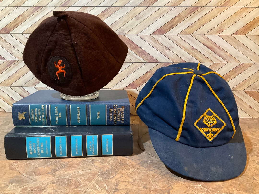 Girl Scout Brownie Uniform Felt Beanie Hat or Cub Scouts Hat - Etsy