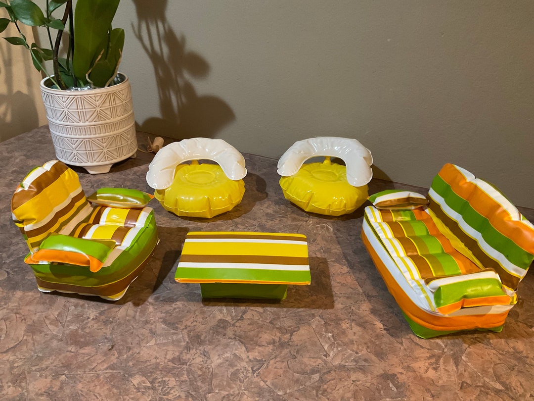 Barbie Furniture Puff N Play Inflatable Fashion Doll - Etsy