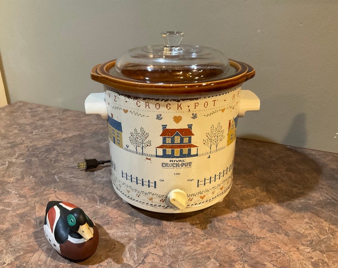 Rival Crock Pot, A Garden of Good Things, 3.5 Quart, Model 3100/2 - Etsy