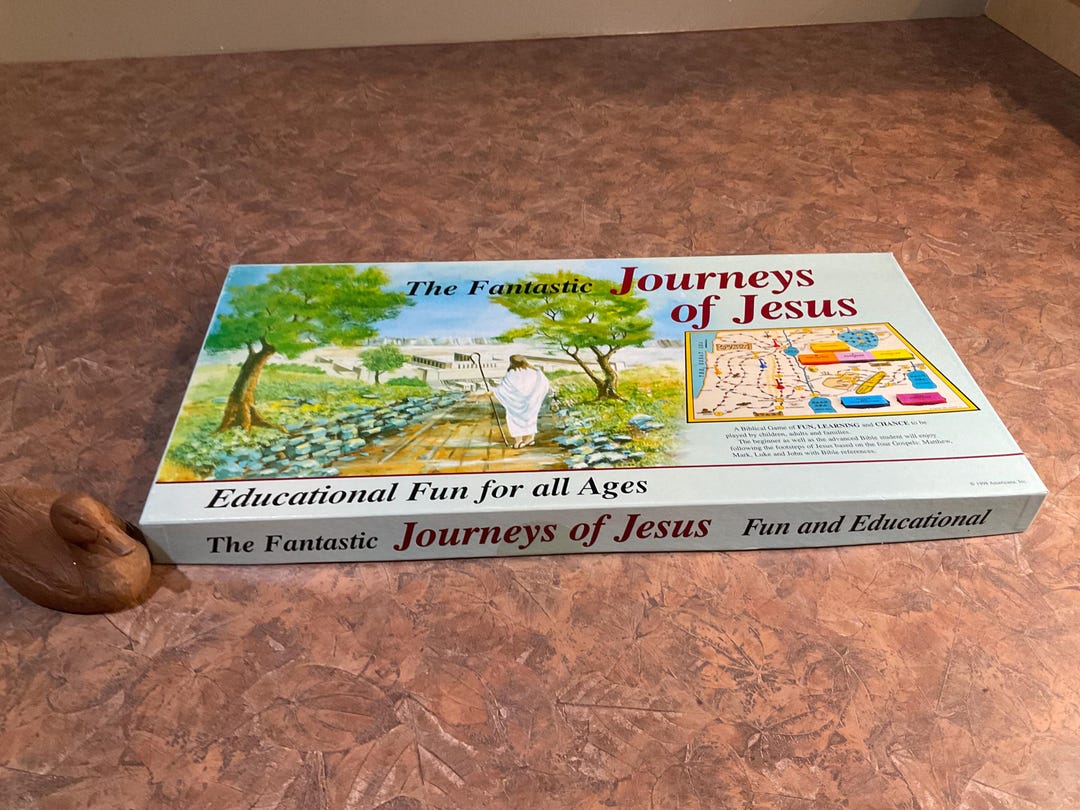 The Fantastic Journeys of Jesus Board Games, 1998 Americana, Inc ...