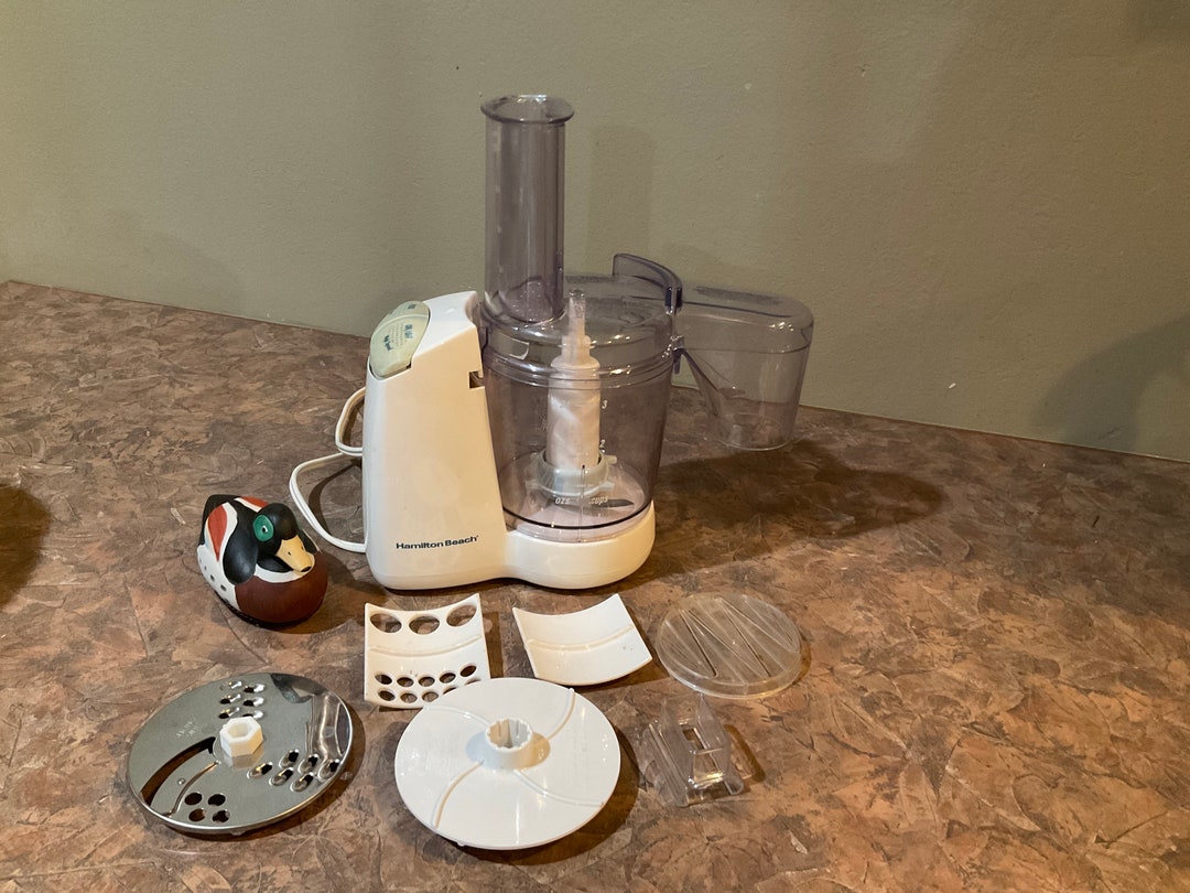 Hamilton Beach Micro Food Processor FP10 70160R, Accessories, Vegetable ...