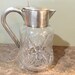 Quist Prasente Germany Silver Plate Large Crystal Carafe - Etsy