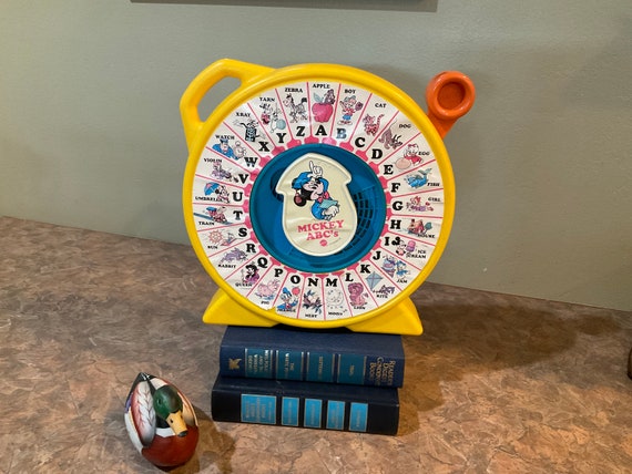 See n Say See Disney Mickey Mouse Mickeys Abcs Mattel Works - Etsy