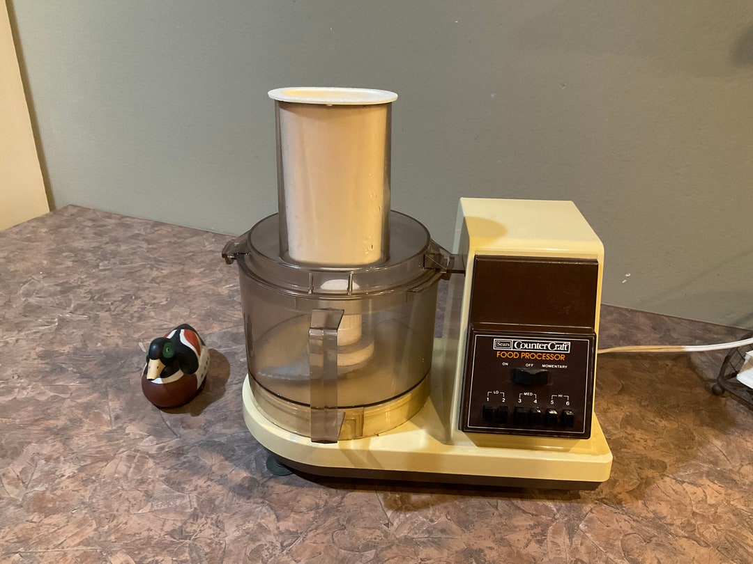 SEARS COUNTER CRAFT 7-speed Food Processor, Model 400.693000, Sears ...