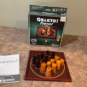 Diset International Magic Mosaic Puzzle, or Quarto! Travel, Game Lucky ...