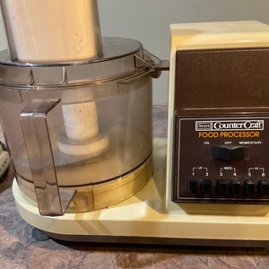 SEARS COUNTER CRAFT 7-speed Food Processor, Model 400.693000, Sears ...