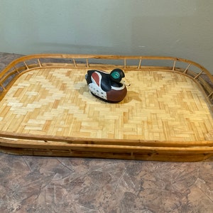 Wicker Tv Tray Etsy