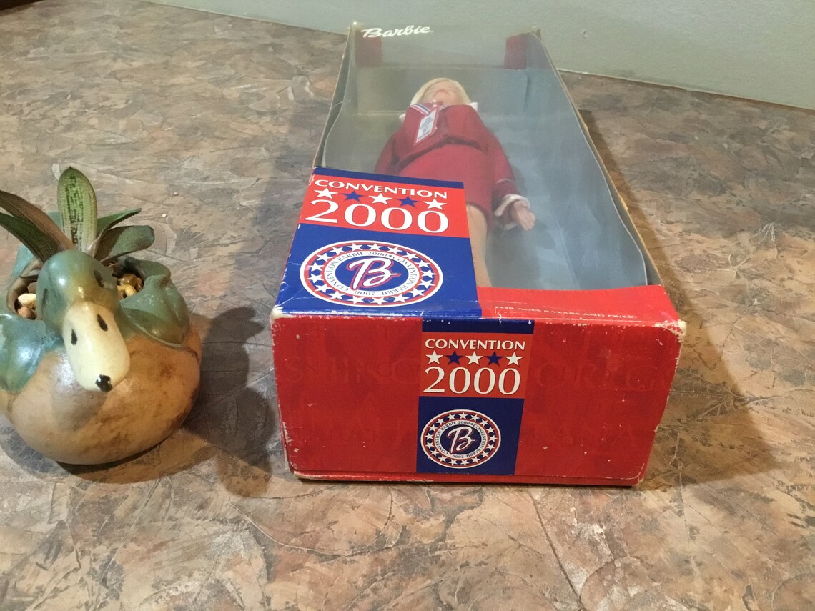 Barbie Mattel 2000 Convention Republican Delegate Barbie NIB | Etsy