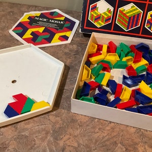 Diset International Magic Mosaic Puzzle, or Quarto! Travel, Game Lucky ...