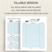 Bakery Budget Tracker Printable, Fillable Monthly Budget Planner ...