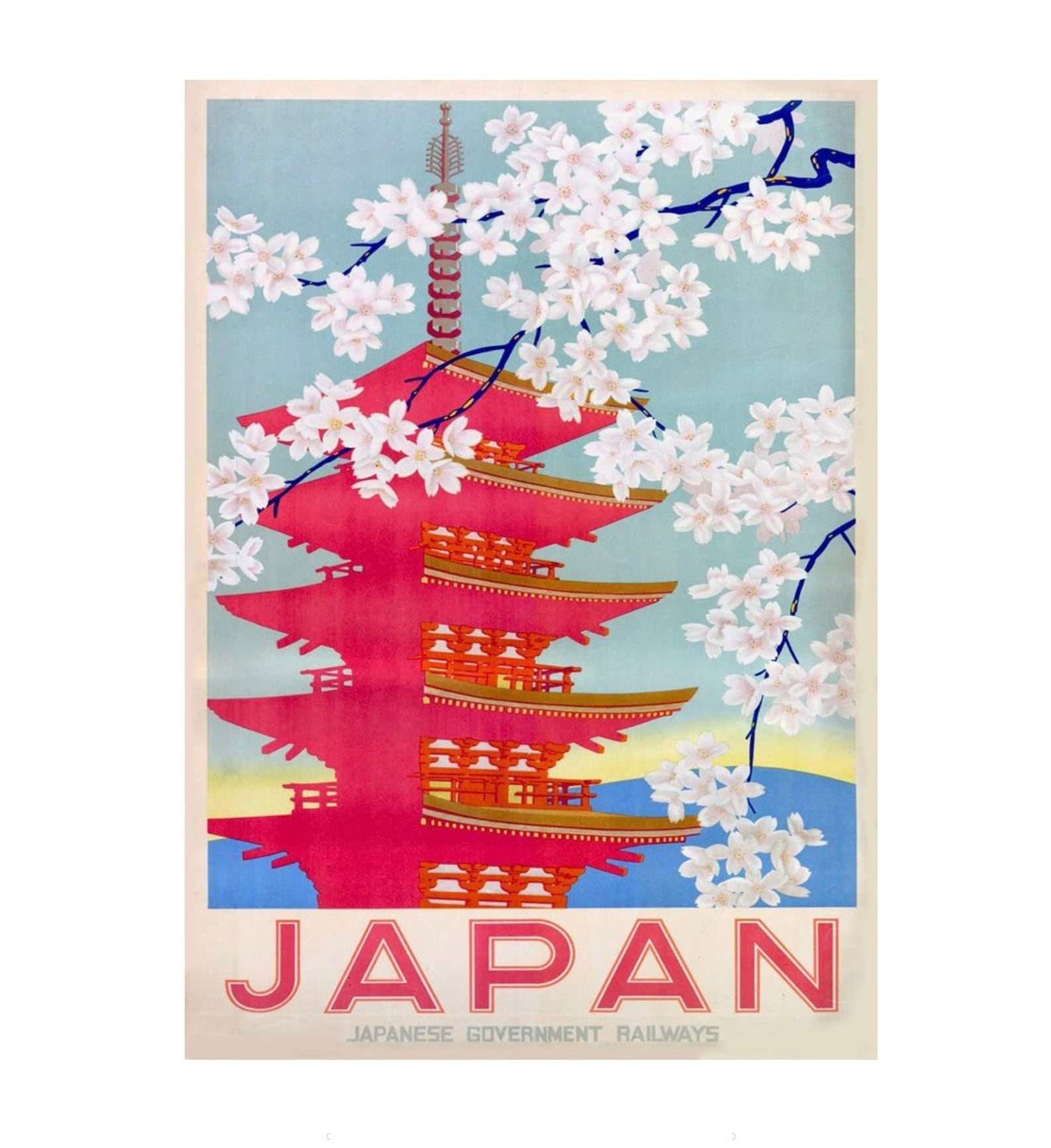 Vintage Visit Japan Metal Sign, Japanese Sign, Vintage Sign, Retro Wall ...