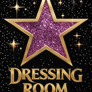 Vintage Dressing Room Metal Sign, Dressing Room Plaque, Dressing Room ...
