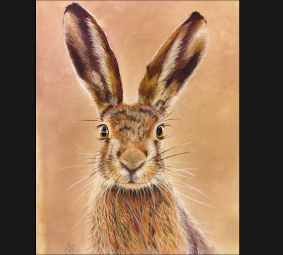 Vintage Hare Sign Hare Sign. Retro Wall Sign Wall Art Retro - Etsy