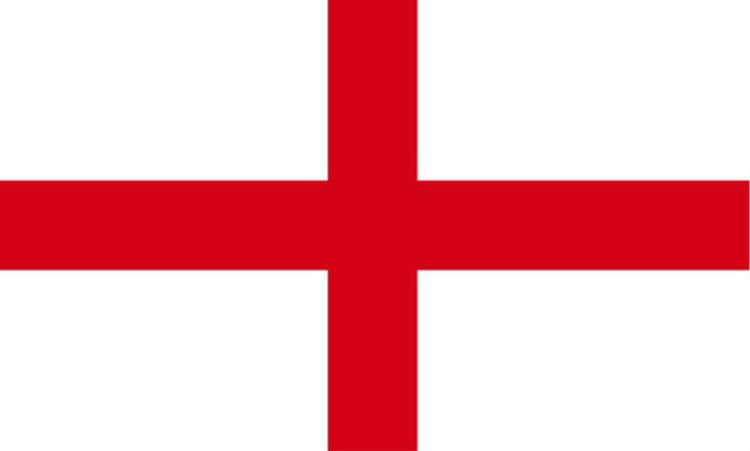 Vintage Cross of St George Flag Metal Sign, England Flag Sign, Vintage ...