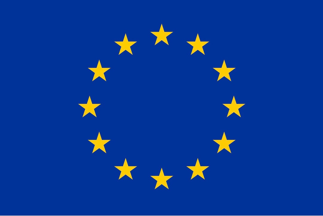 European Union Flag Metal Sign, European Union Sign, Vintage Sign ...