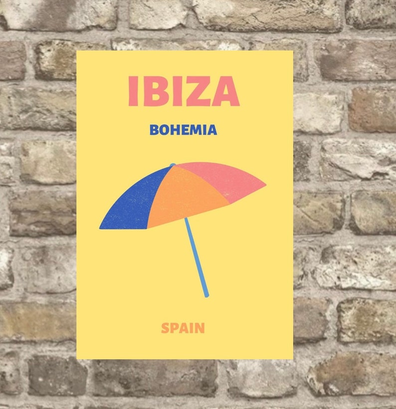 Ibiza Metal Sign, Ibiza Plaque, Ibiza Travel Sign, Ibiza - Etsy