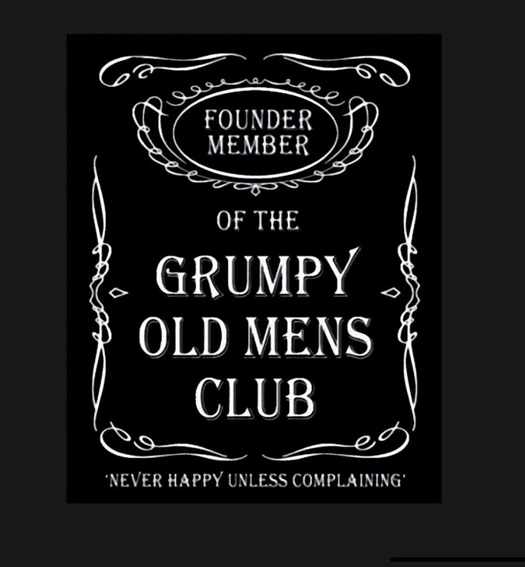 Vintage Grumpy Old Men Sign, Drink Sign, Vintage Sign. Retro Wall Sign ...