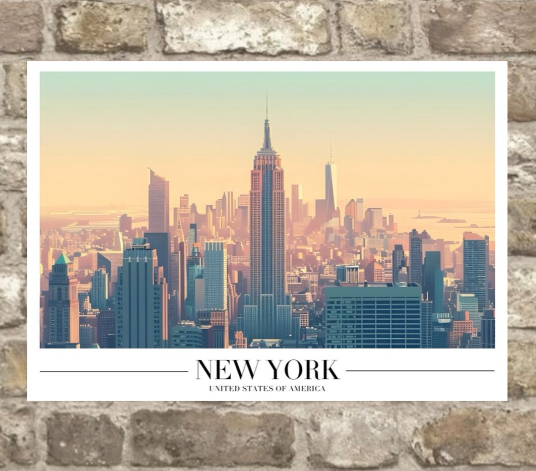 New York Metal Sign, New York Sign,new York Plaque, Travel Sign, New ...