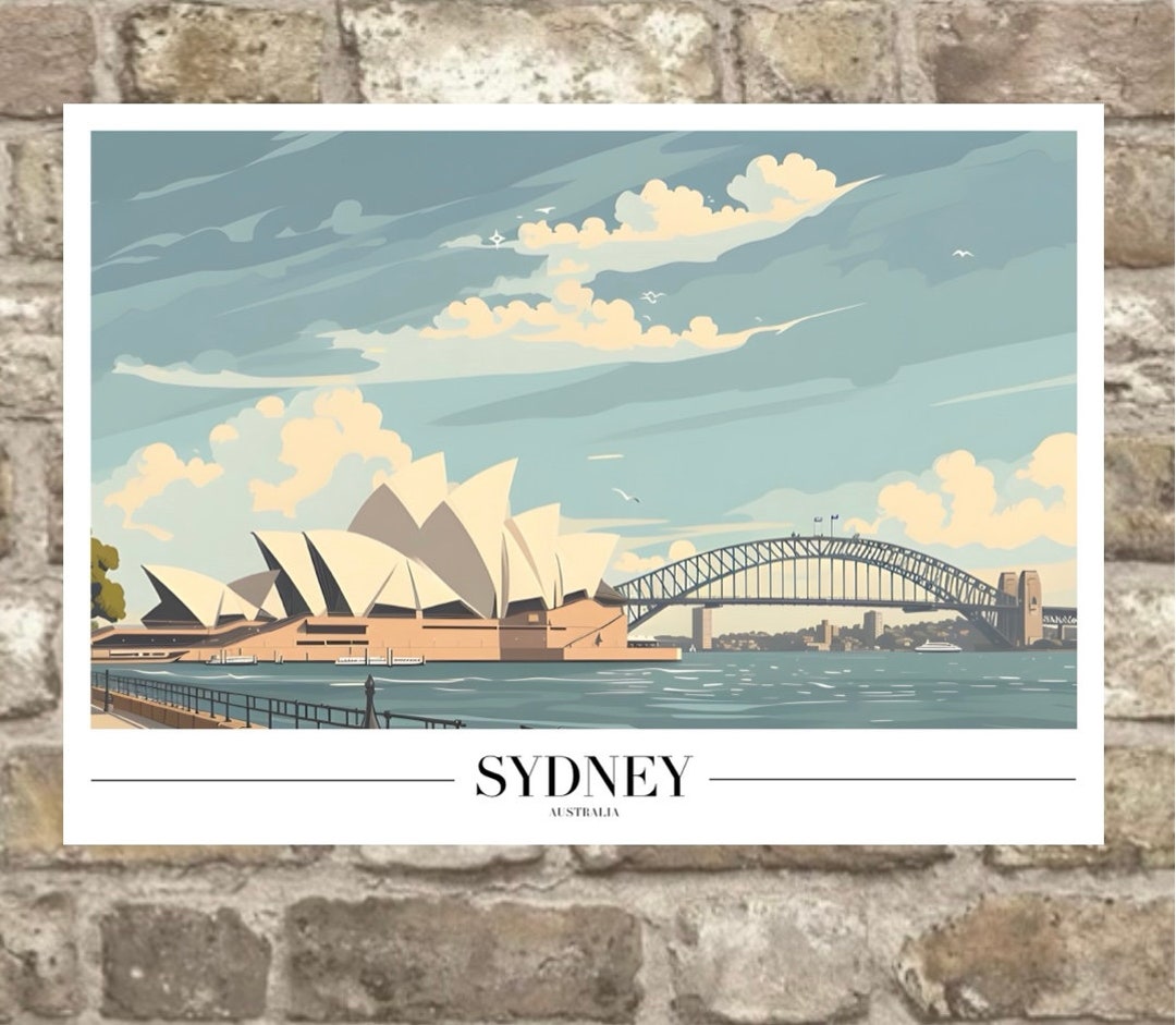 Sydney Metal Sign, Sydney Sign, Sydney Plaque, Travel Sign, Sydney - Etsy