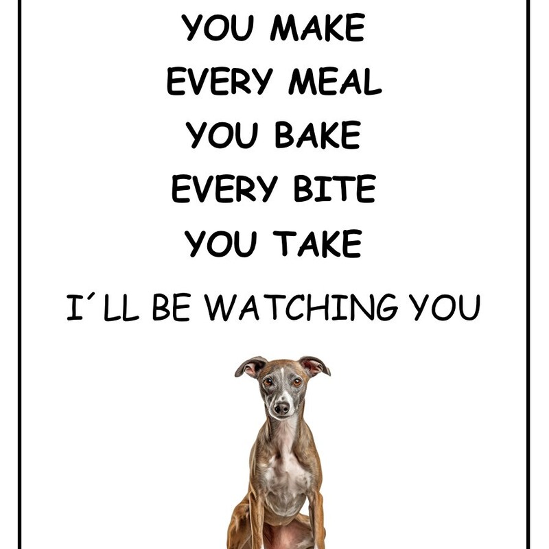 Whippet Metal Signs - Etsy UK