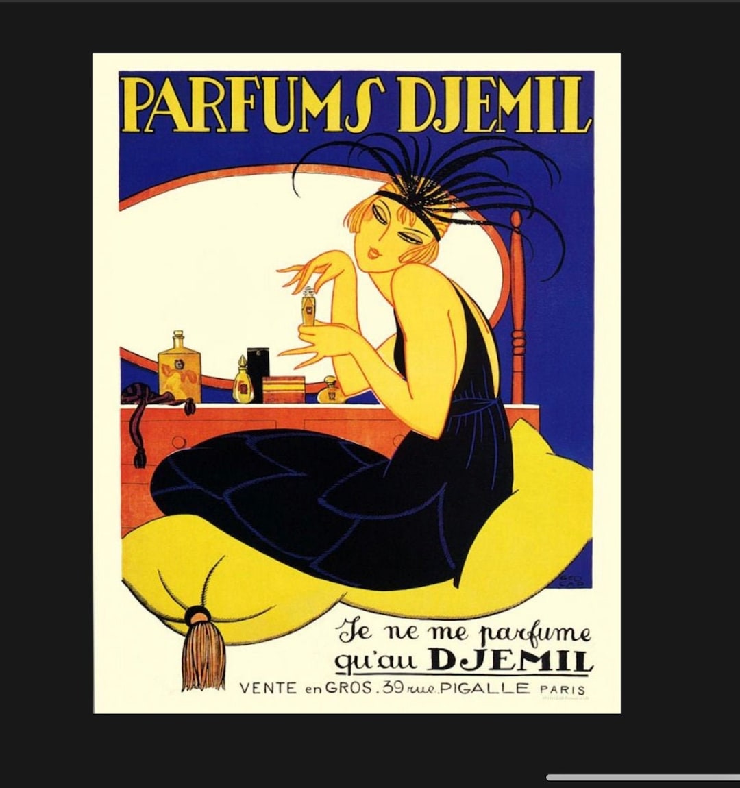 Vintage French Perfume Ad Metal Sign, Cognac Sign, French Sign, . Retro ...