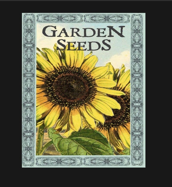 Vintage Garden Seeds sign kitchen sign vintage sign. Retro | Etsy
