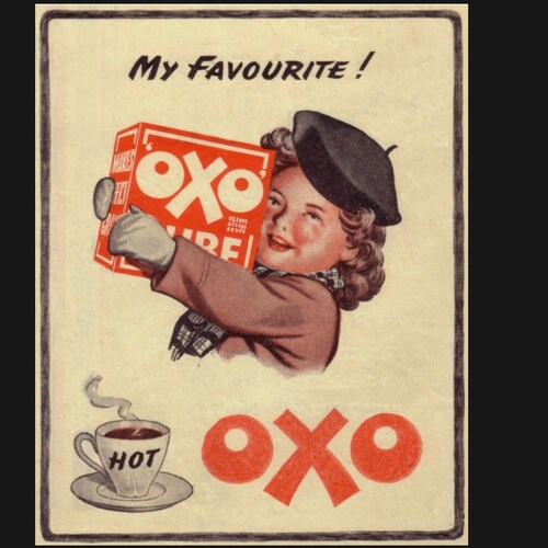 Vintage Oxo Ad Sign Oxo Sign Vintage Sign. Retro Wall Sign - Etsy