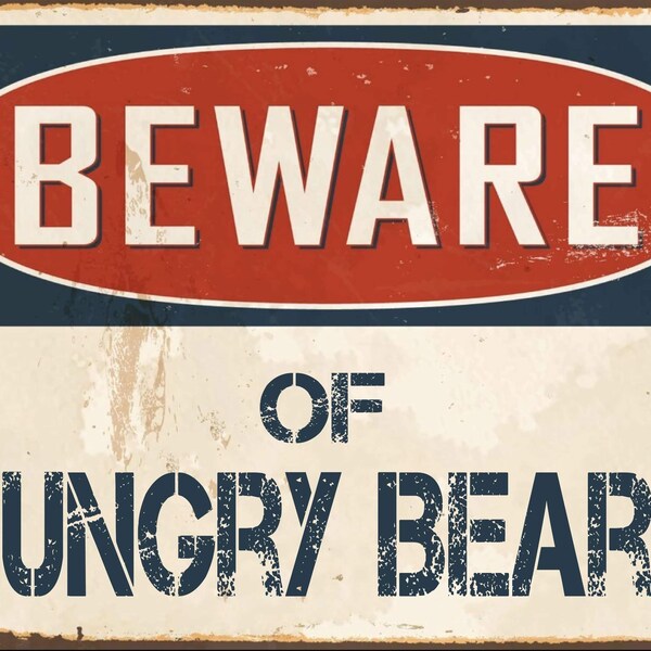 Bear Signs - Etsy
