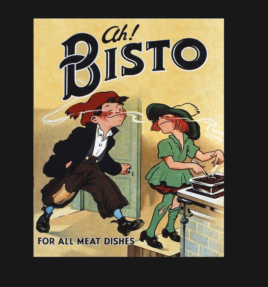 Vintage Bisto Ad Sign, Bisto Sign, Vintage Sign. Retro Wall Sign, - Etsy UK