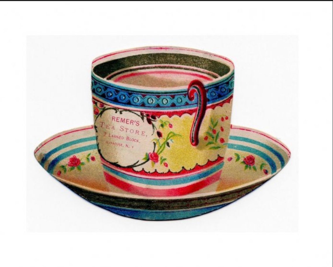 Vintage Teacup Ad Sign, Kitchen Sign, Vintage Sign. Retro Wall Sign, - Etsy