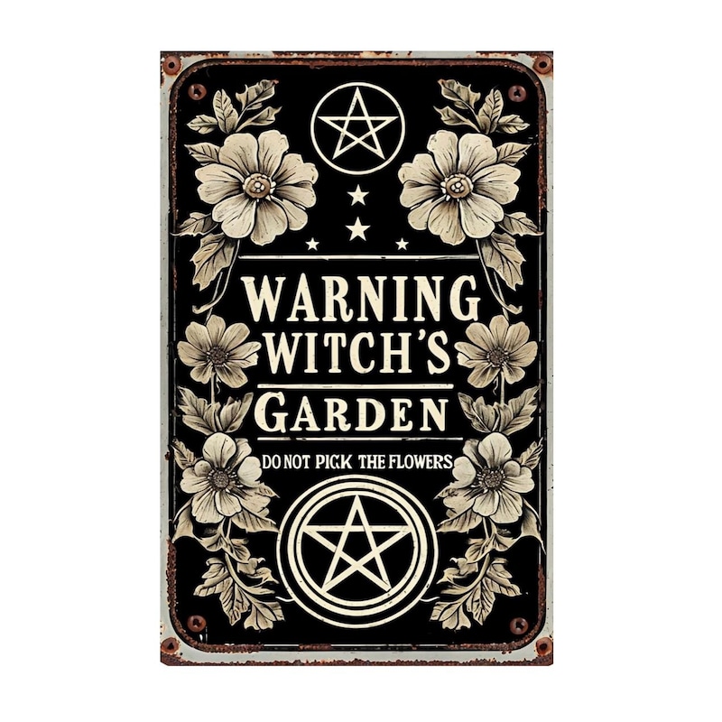 Outdoor Witch Plaques - Etsy UK