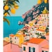 Amalfi Coast Metal Sign, Amalfi Coast Plaque, Amalfi Coast Travel Sign ...