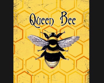 Queen Bee Sign | Etsy