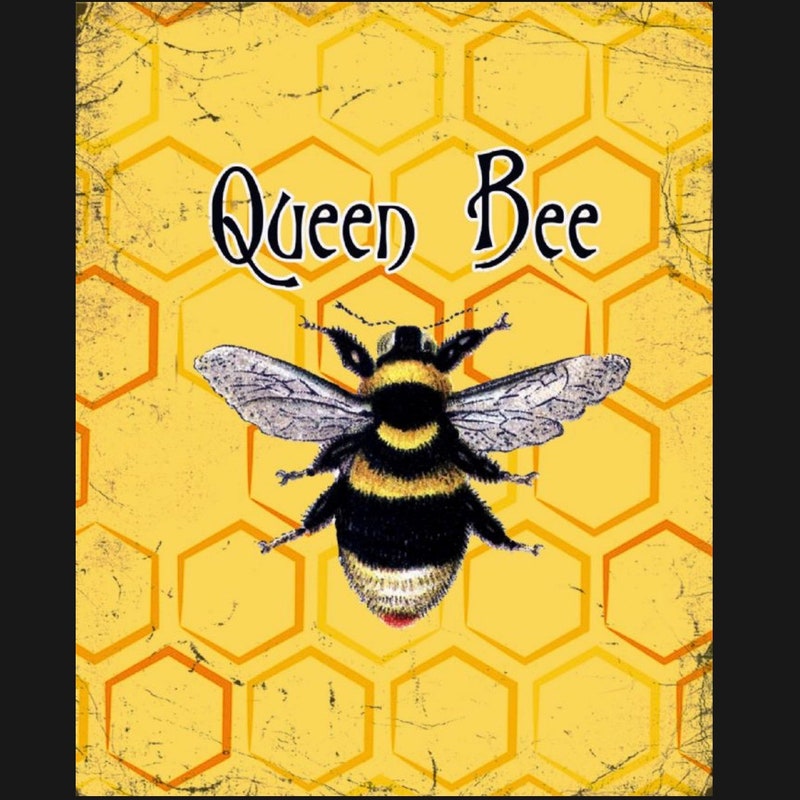 Queen Bee Sign - Etsy