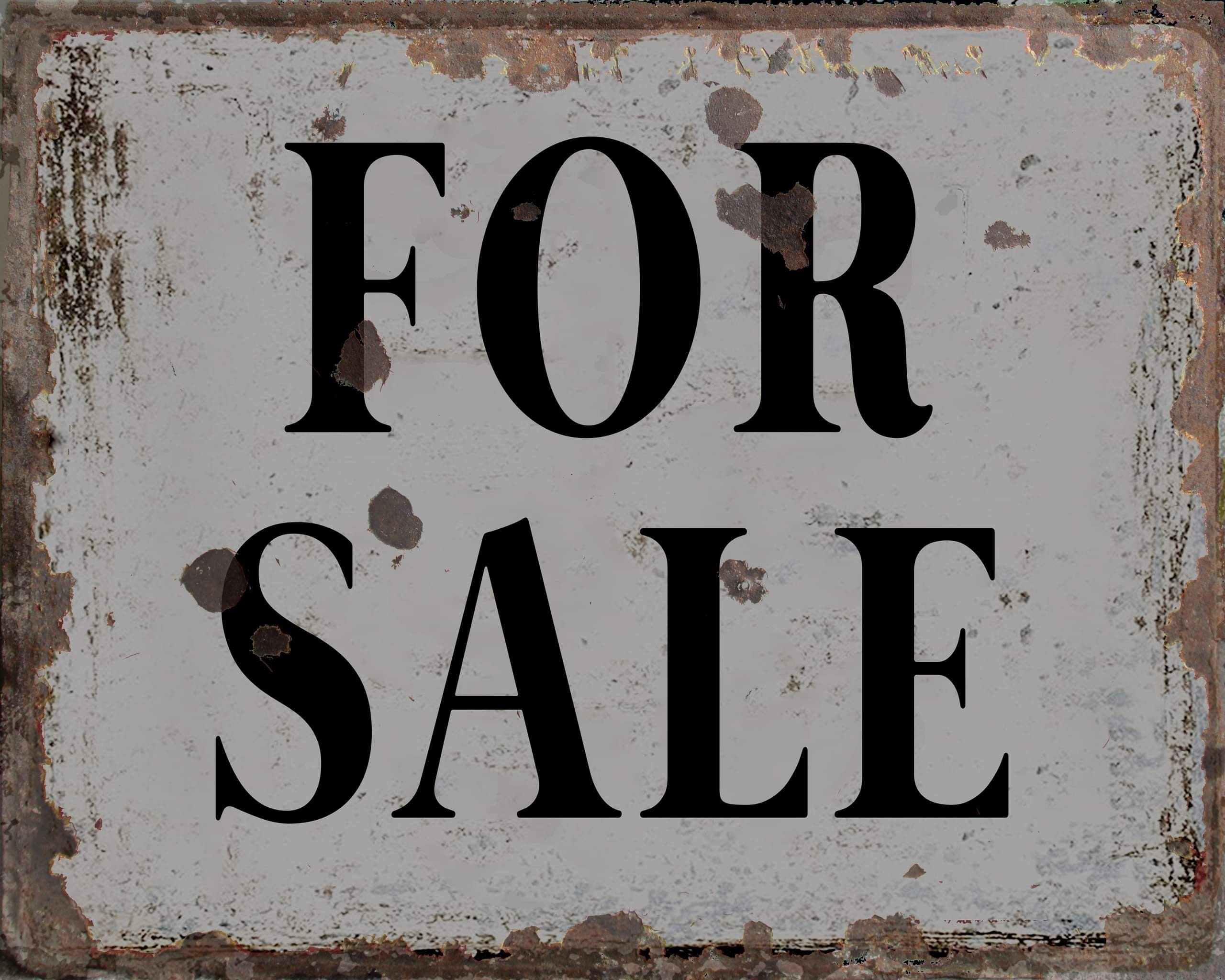 Vintage for Sale Sign for Sale Plaque for Sale Wall Sign - Etsy