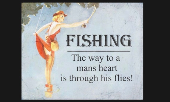 Humorous Fishing Signs