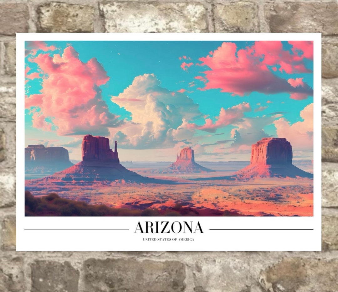 Arizona Metal Sign, Arizona Sign, Arizona Plaque, Travel Sign, Arizona ...