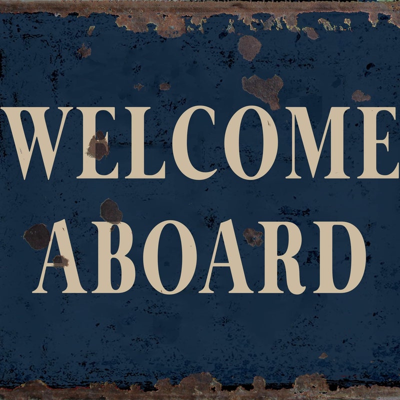 Welcome Aboard - Etsy