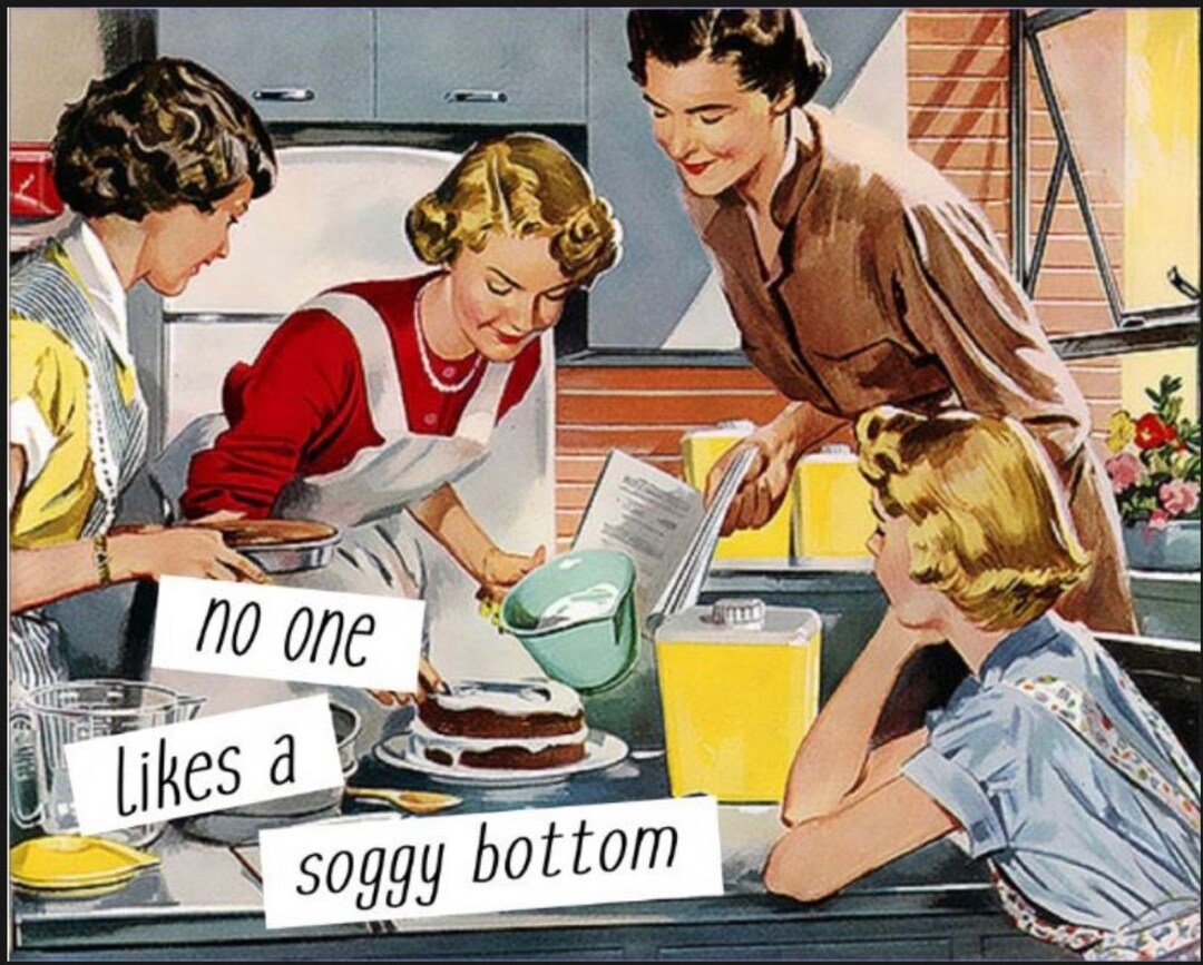 No One Likes a Soggy Bottom Sign, Humorous Sign. Retro Wall Sign, Wall ...