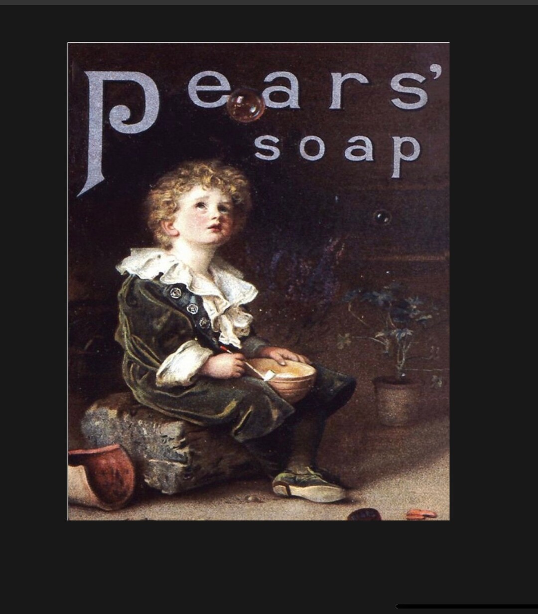 Vintage Pears Soap Ad Sign, Kitchen Sign, Vintage Sign. Retro Wall Sign ...