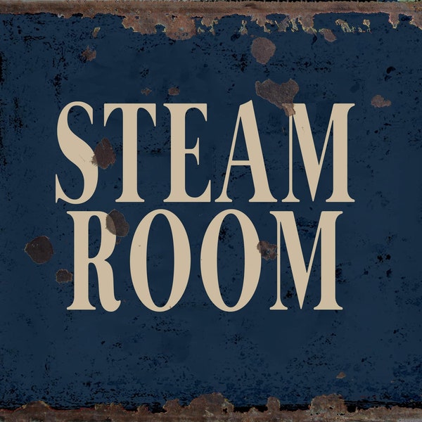 Steam Room Sign - Etsy
