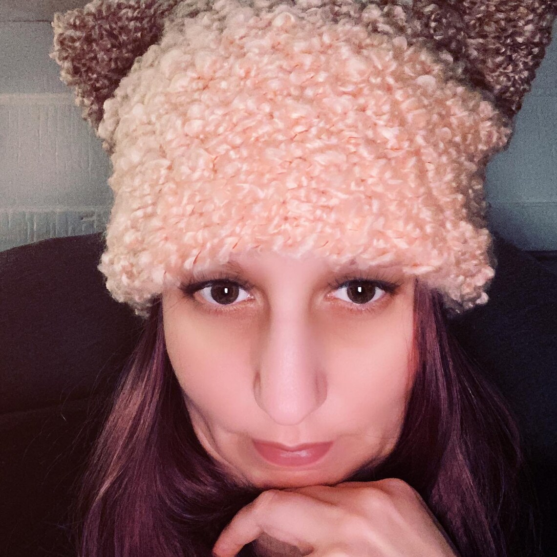 Kitten Panda Ear Hat PATTERN ONLY - Etsy