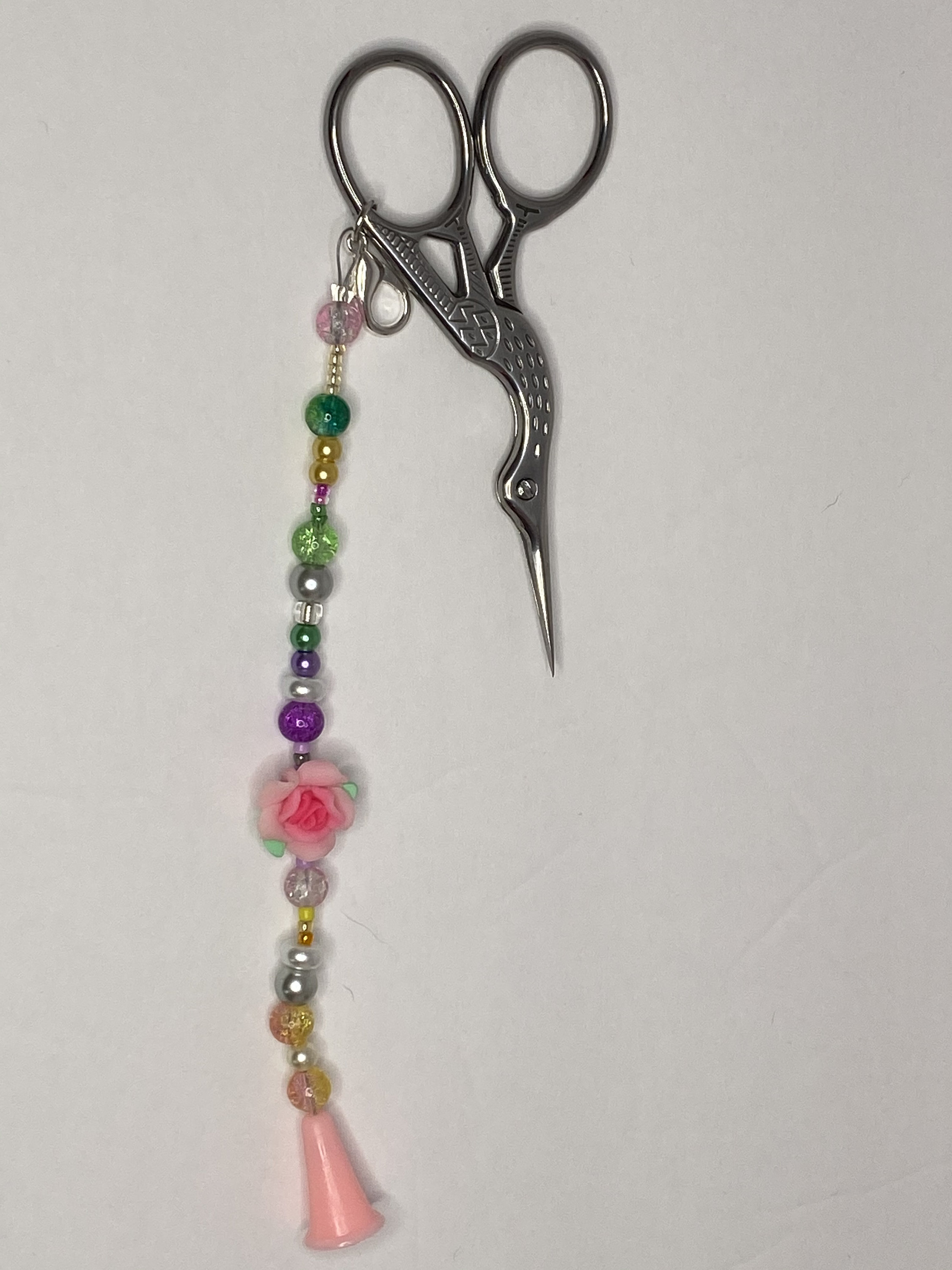 Scissor With Fob,cap and Lobster Claw Clasp - Etsy