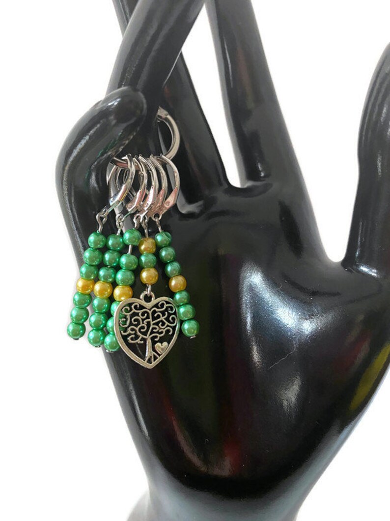 Tree of Life Stitch Markers - Etsy