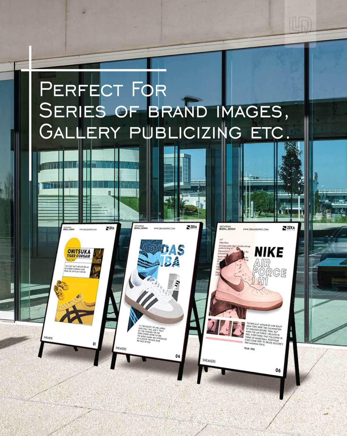 Illuminated Sandwich Road Sign Lightbox, Lighting LED Road Sign, Black ...