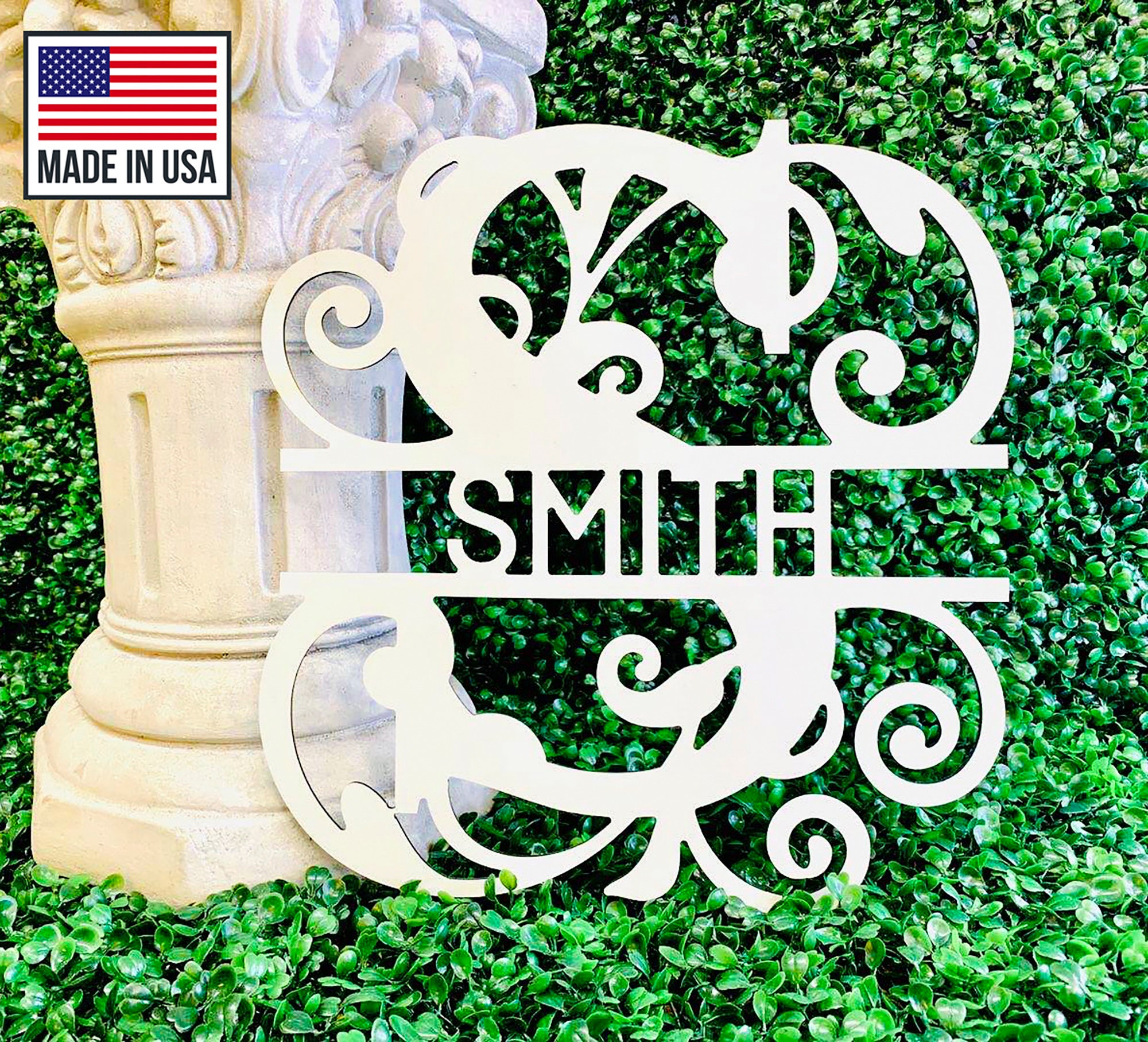 Personalized Custom Door Hanger - Wall Decoration - Family Name Sign ...