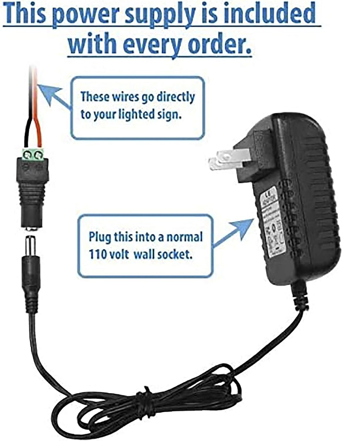 LED Business Hours Sign for Shop Open Sign With Light up Numbers, Metal ...