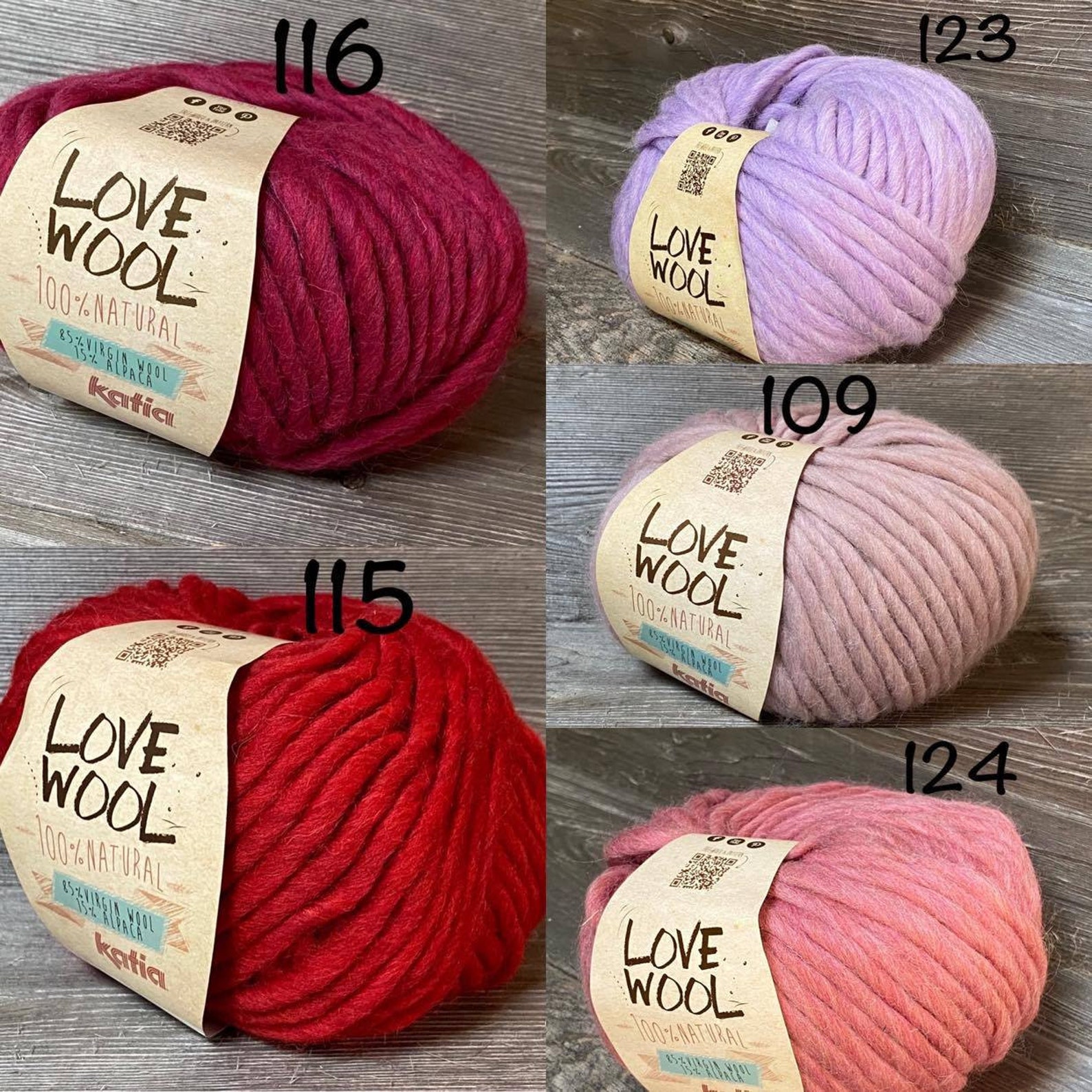 Katia Love Wool - Etsy